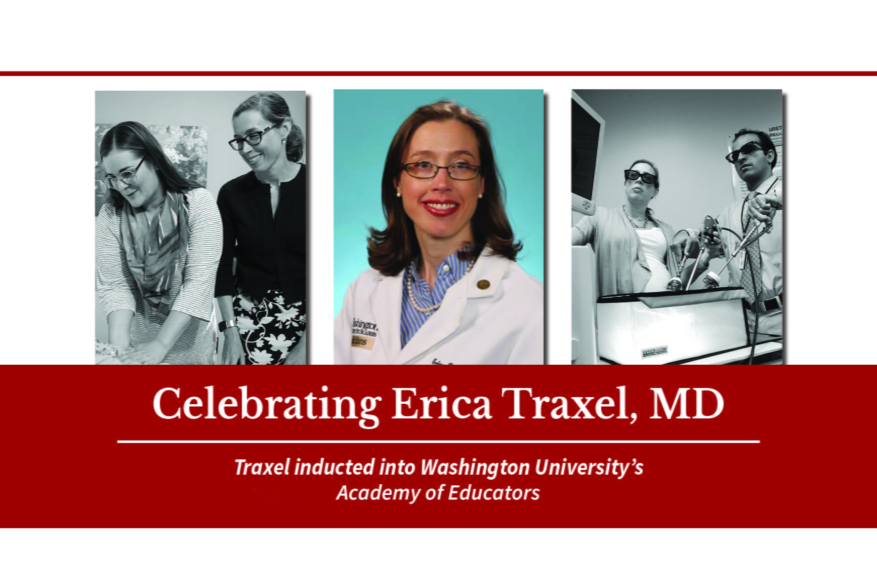Erica Traxel, MD, inducted into Washington University’s Academy of ...