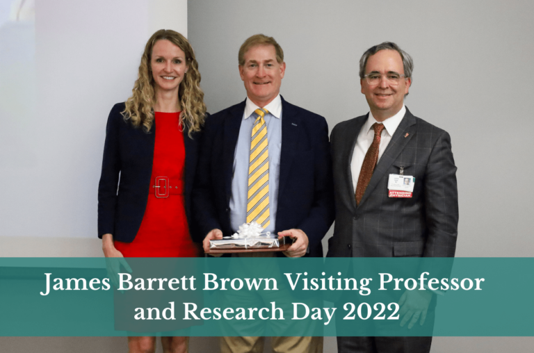 James Barrett Brown Visiting Professor and Research Day 2022 ...