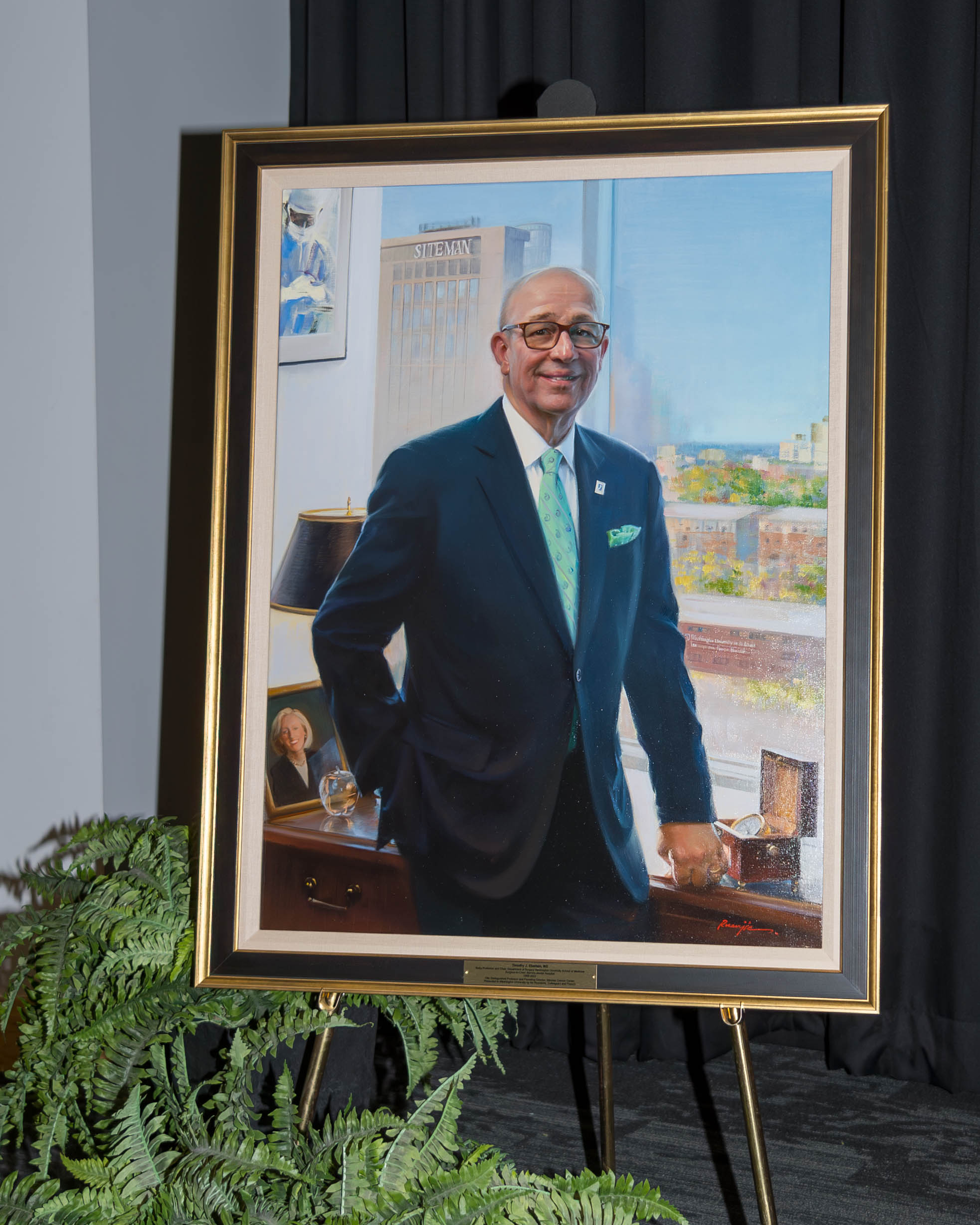 Eberlein Honored at Inaugural Lecture and Portrait Unveiling ...