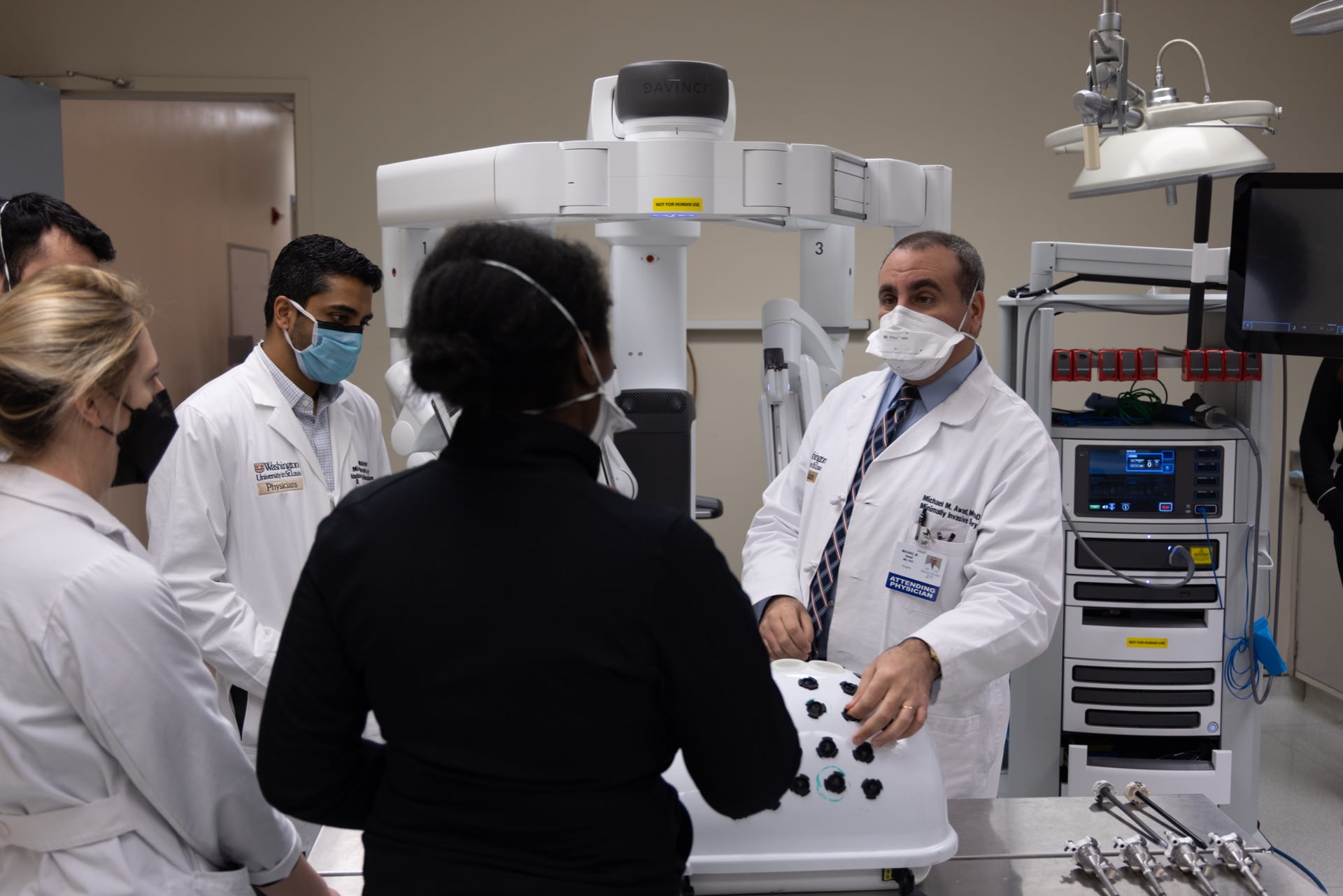 Introduction to Robotic Surgery Training at WISE | Department of ...